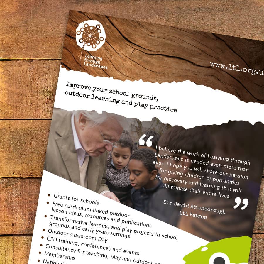 Learning Through Landscapes Marketing | One2create