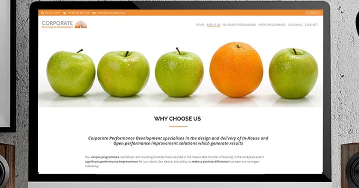 Corporate Performance Development | One2create