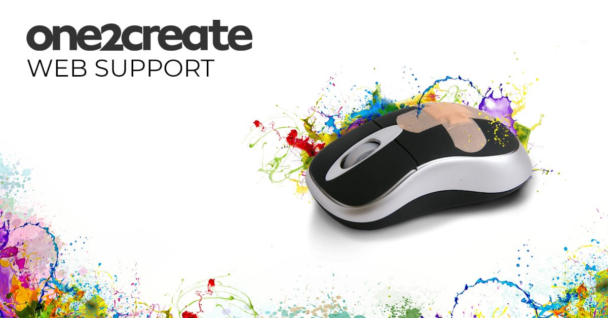 Web Support | One2create