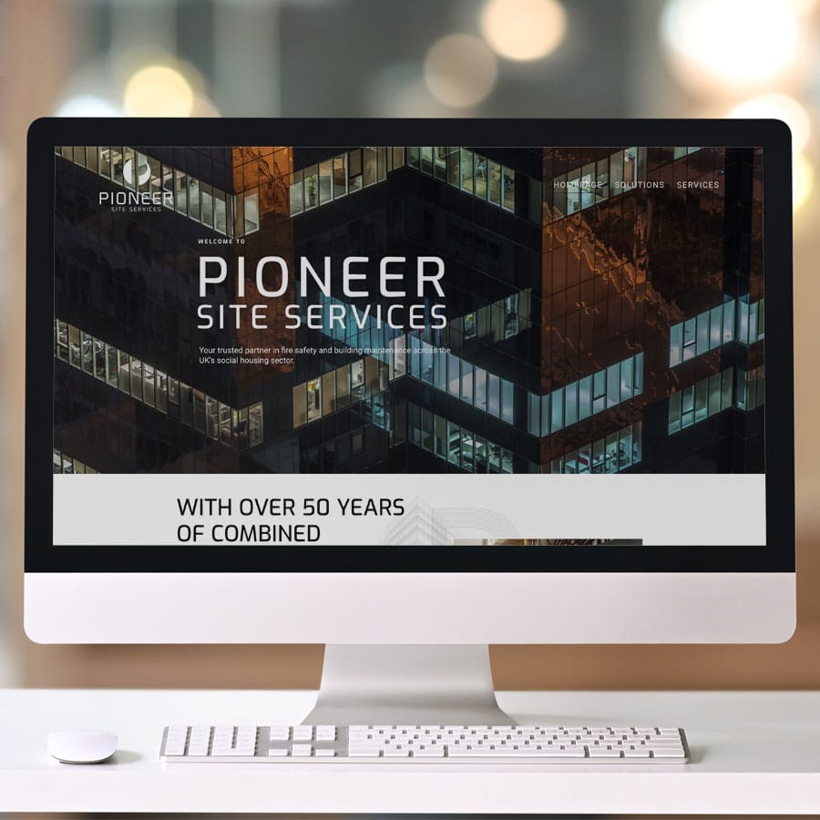 Pioneer Site Services Website | One2create